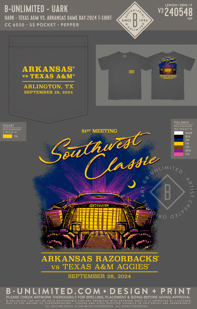 University of Arkansas Phi Delta Theta – B-Unlimited Custom Apparel Shop