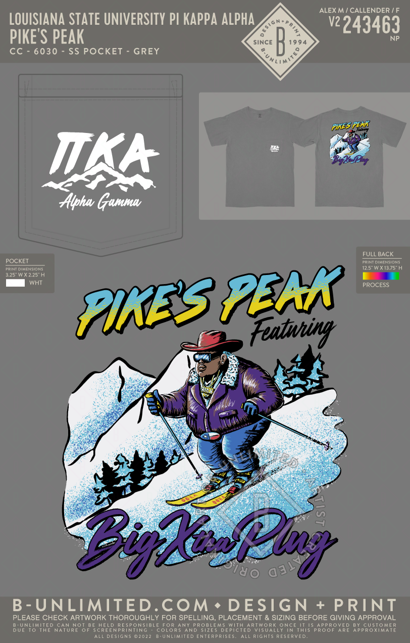 Louisiana State University Pi Kappa Alpha - Pike's Peak (72hoursale24 ...