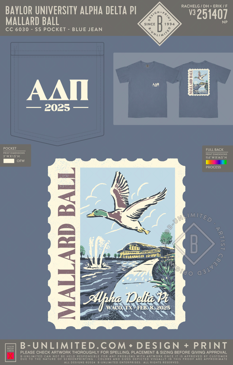 Baylor University Alpha Delta Pi - Mallard Ball (EOS25) - CC - 6030 ...