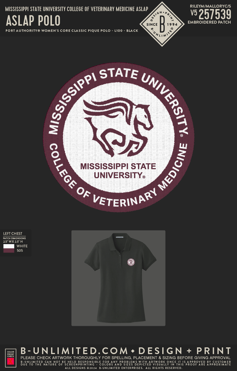 Mississippi State University College of Veterinary Medicine ASLAP - AS ...