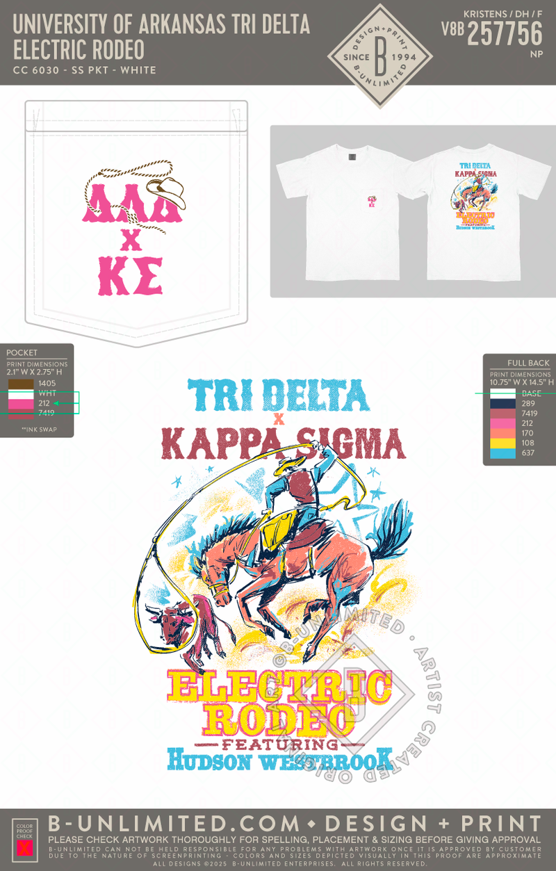 University of Arkansas Delta Delta Delta - Electric Rodeo - DDD x KSig ...