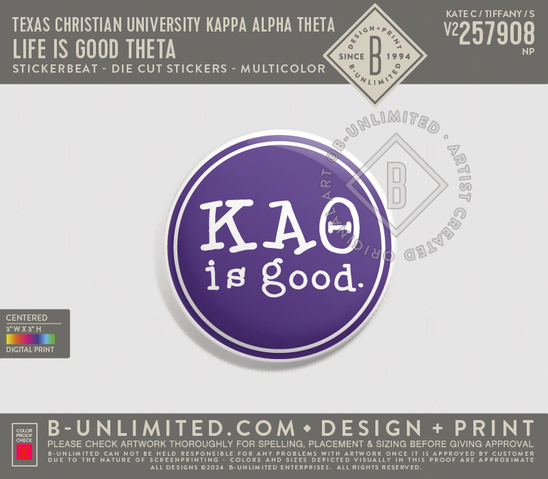 Texas Christian University Kappa Alpha Theta - Life is Good Theta - Pi ...