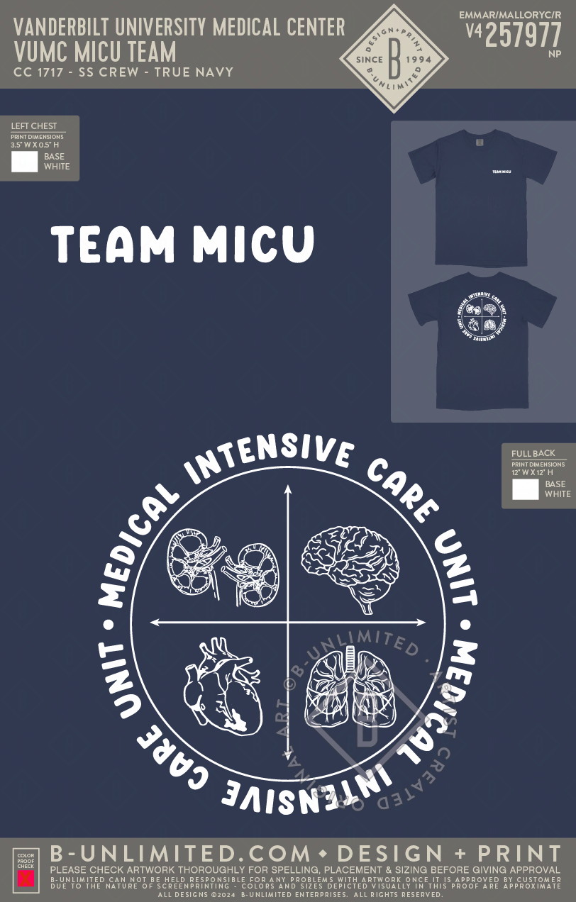 Vanderbilt University Medical Center - VUMC MICU Team - CC - 1717 - SS ...