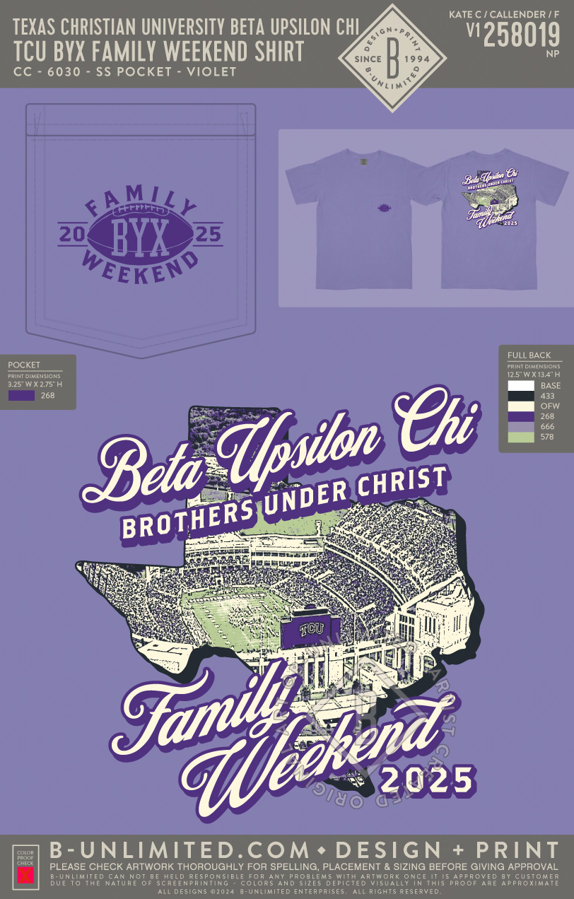 Texas Christian University Beta Upsilon Chi - TCU BYX Family Weekend S ...