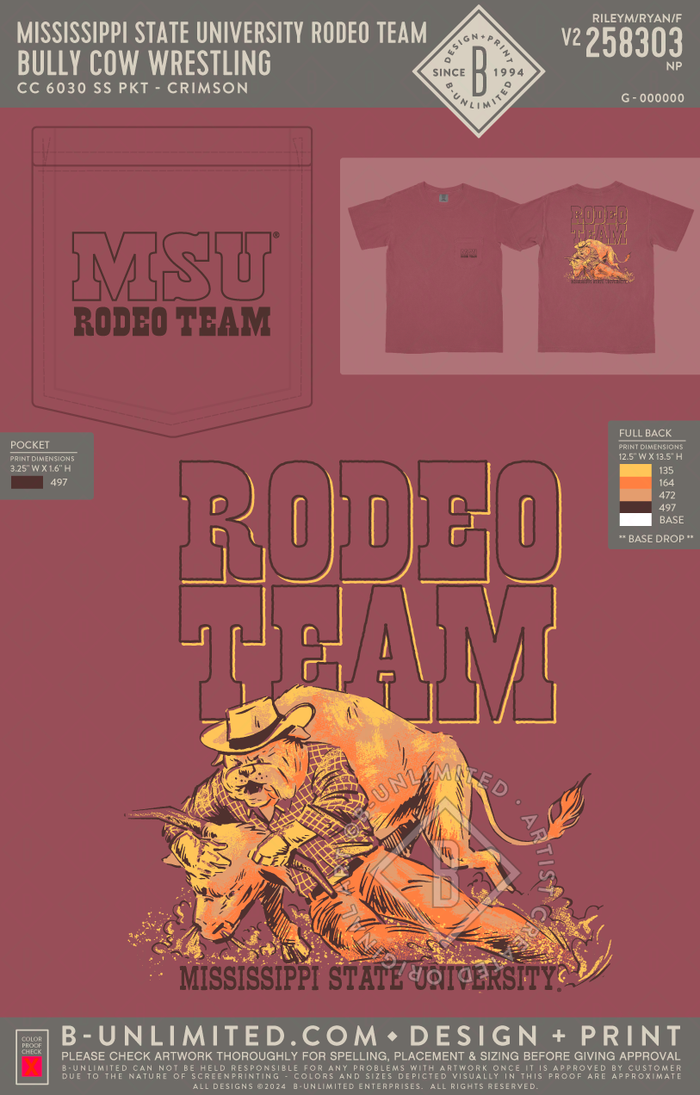 Mississippi State University Rodeo Team - Bully Cow Wrestling - CC - 6 ...