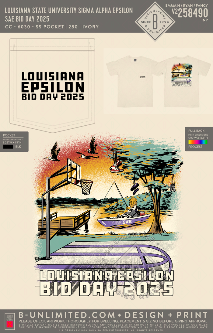 Louisiana State University Sigma Alpha Epsilon - SAE Bid Day 2025 (EOY ...