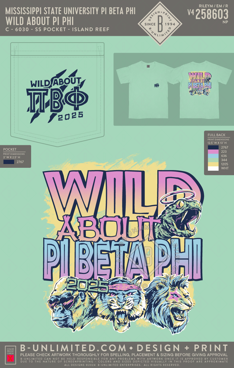 Mississippi State University Pi Beta Phi - Wild about Pi Phi - CC - 60 ...