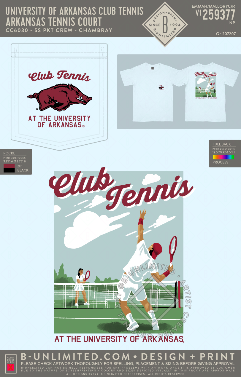 University of Arkansas Club Tennis - Arkansas Tennis Court - CC - 6030 ...