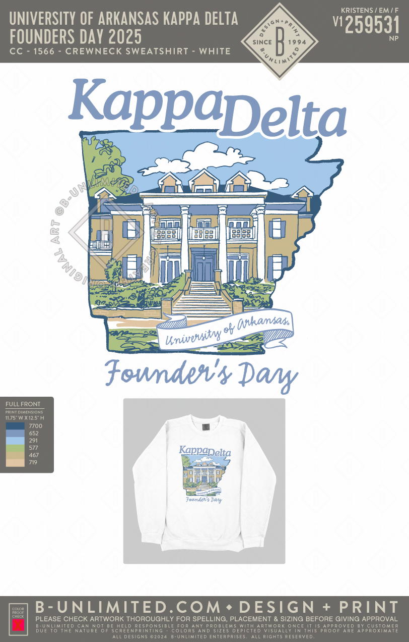 University of Arkansas Kappa Delta - Founders Day 2025 - CC - 1566 - S ...