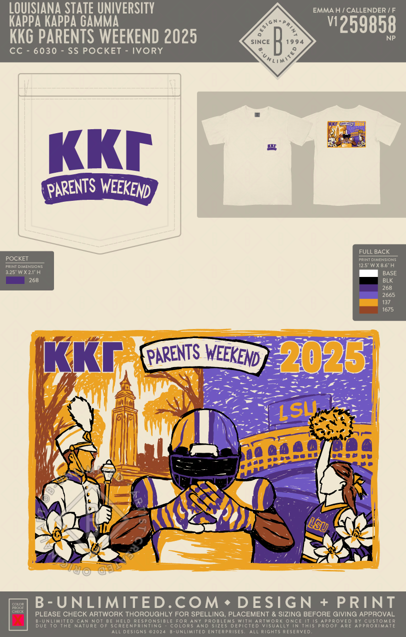 Louisiana State University Kappa Kappa Gamma - KKG Parents Weekend 202 ...