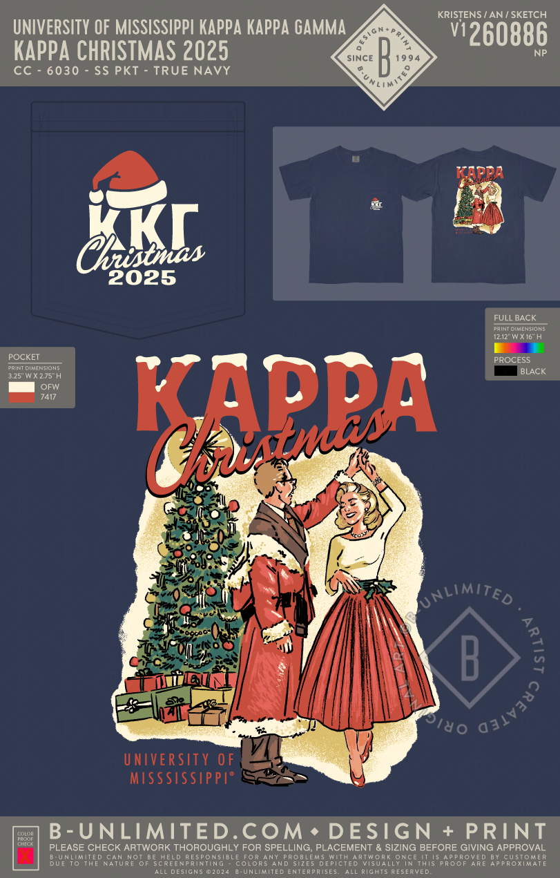 University of Mississippi Kappa Kappa Gamma - kappa Christmas 2025 - C ...