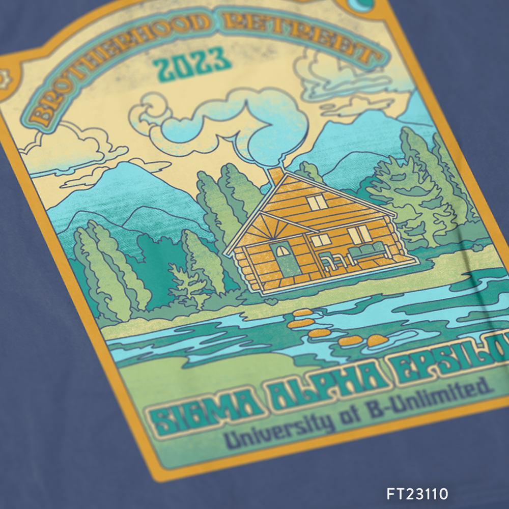 Sigma Alpha Epsilon Brotherhood Retreat T-Shirt Design – B-Unlimited ...