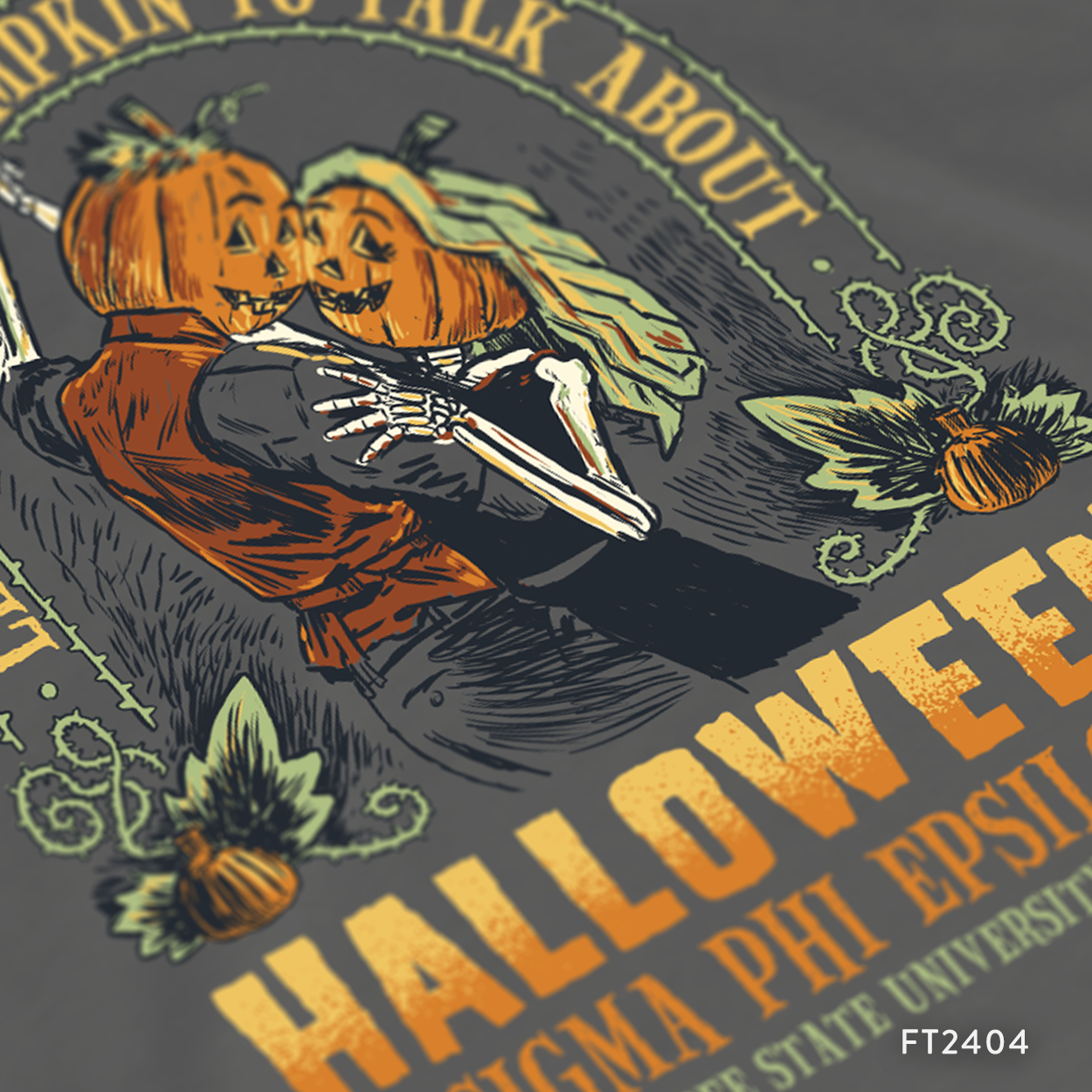 Sigma Phi Epsilon Halloween Date Party T-Shirt Design – B-Unlimited ...
