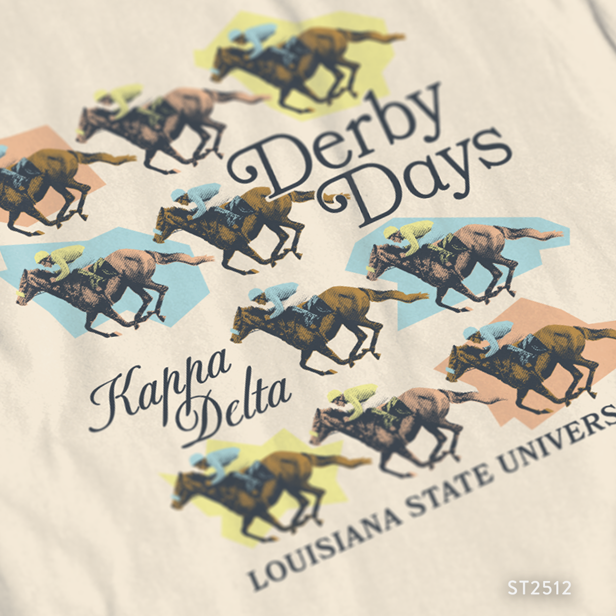 Kappa Delta Derby Days T-Shirt Design – B-Unlimited Custom Apparel Shop
