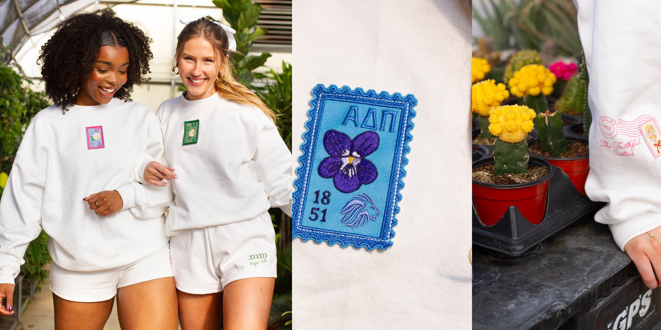 B-Greek - Stamp Patch Sweat Set – B-Unlimited Custom Apparel Shop