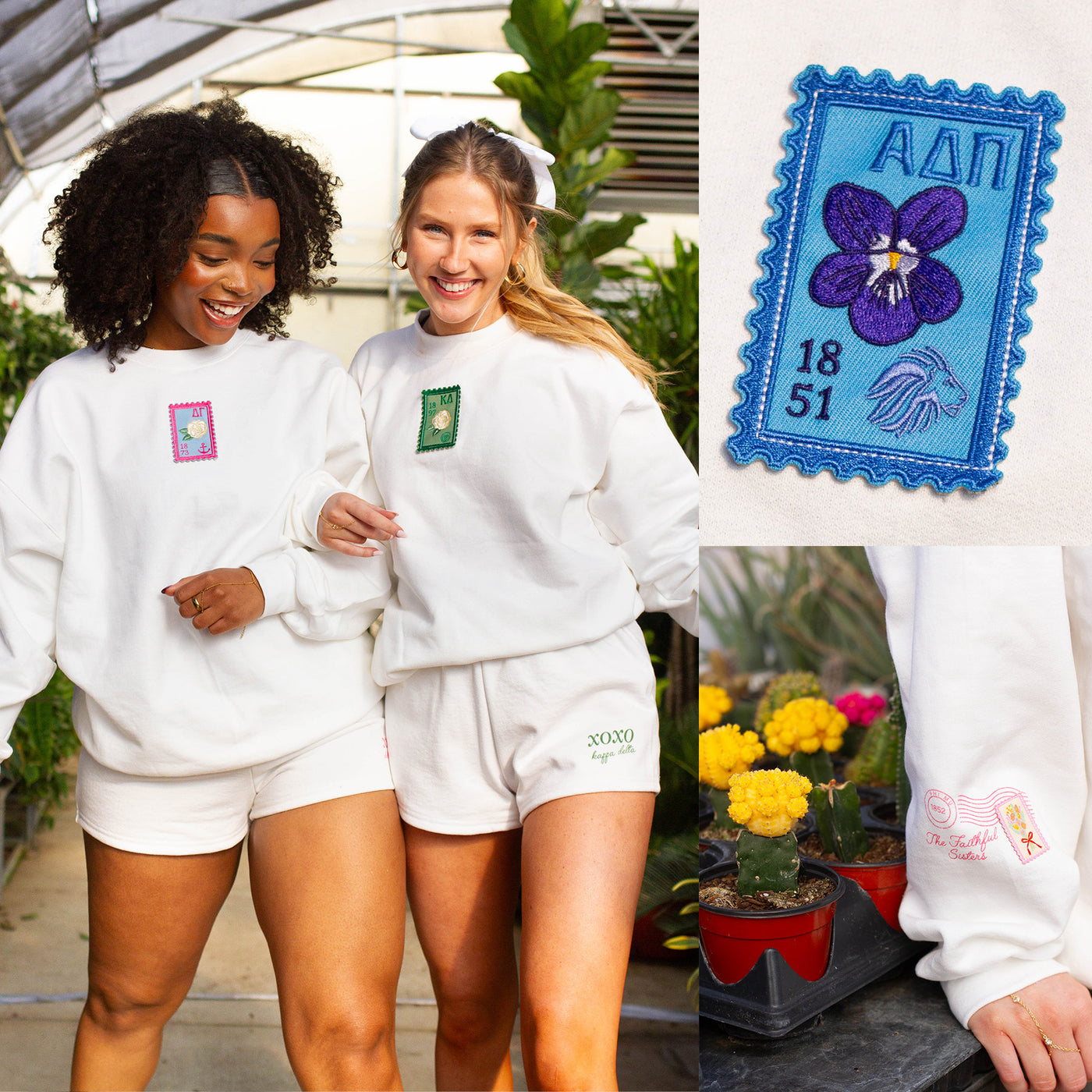 B-Greek - Stamp Patch Sweat Set – B-Unlimited Custom Apparel Shop