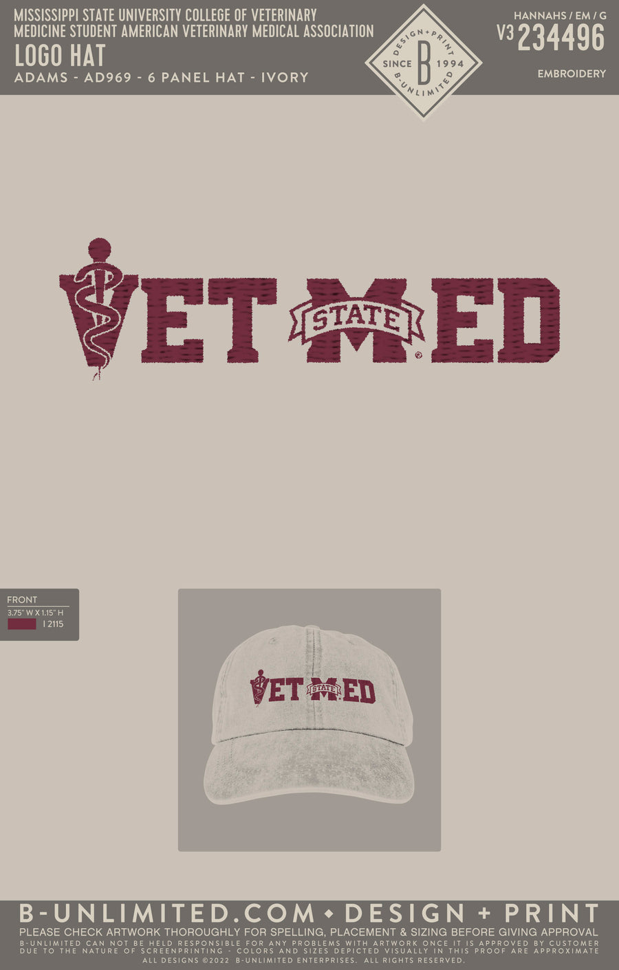 Mississippi State University College of Veterinary Medicine SAVMA – B ...