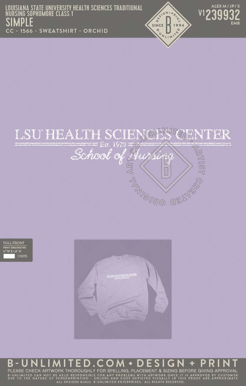 Louisiana State University Health Sciences Traditional Nursing Sophomo ...