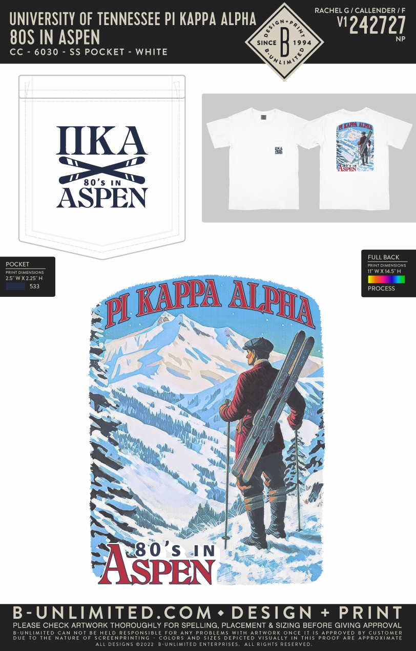 University of Tennessee Pi Kappa Alpha – B-Unlimited Custom Apparel Shop